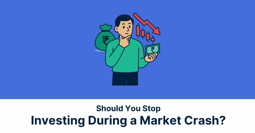 Should You Stop Investing During a Market Crash?